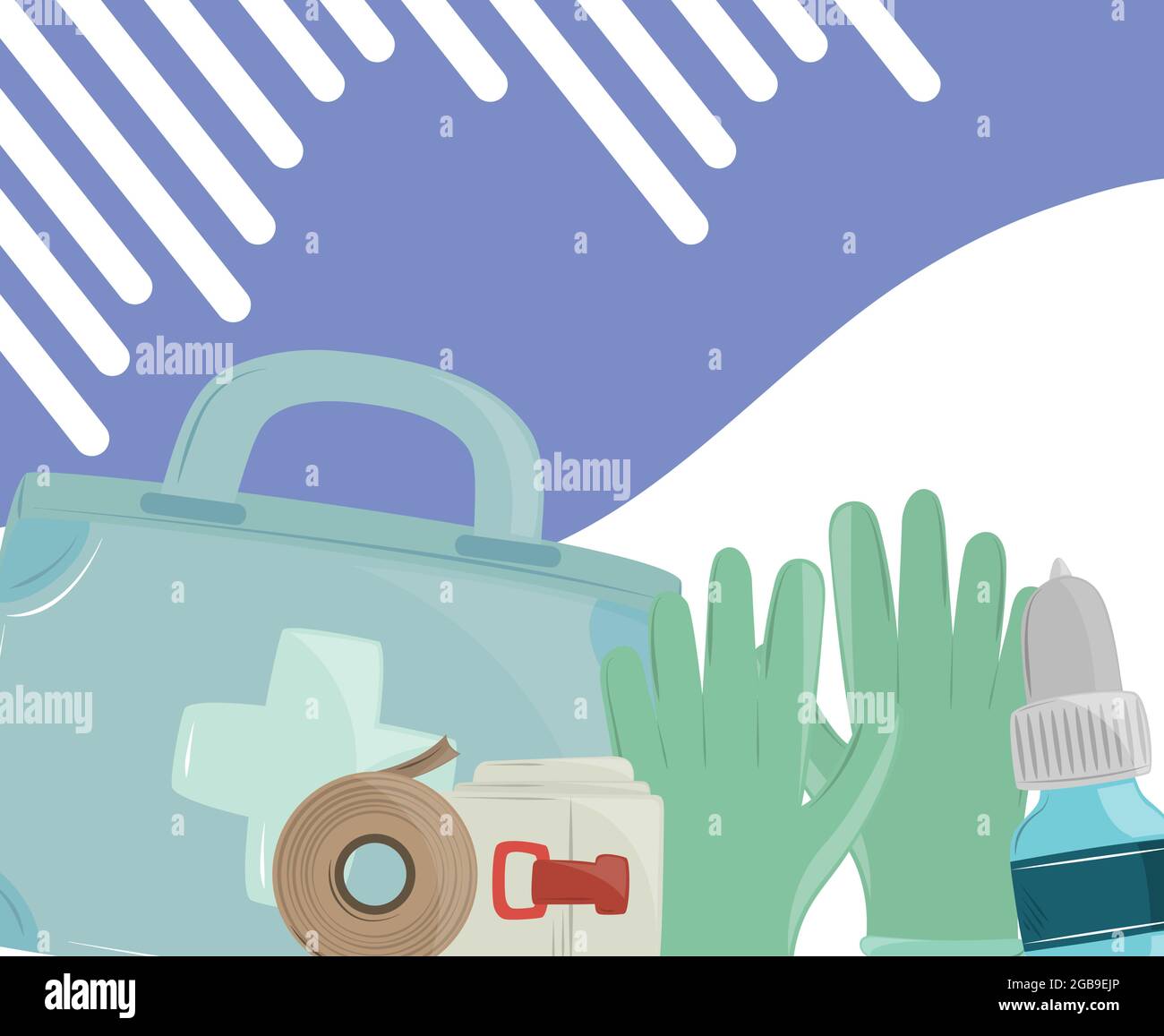 Safety first gloves Stock Vector Images - Alamy