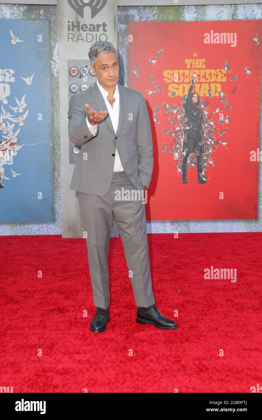 Taika Waititi at "The Suicide Squad" Premiere held at the Regency ...