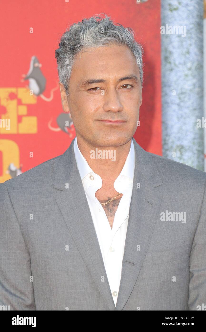 Taika Waititi at "The Suicide Squad" Premiere held at the Regency ...
