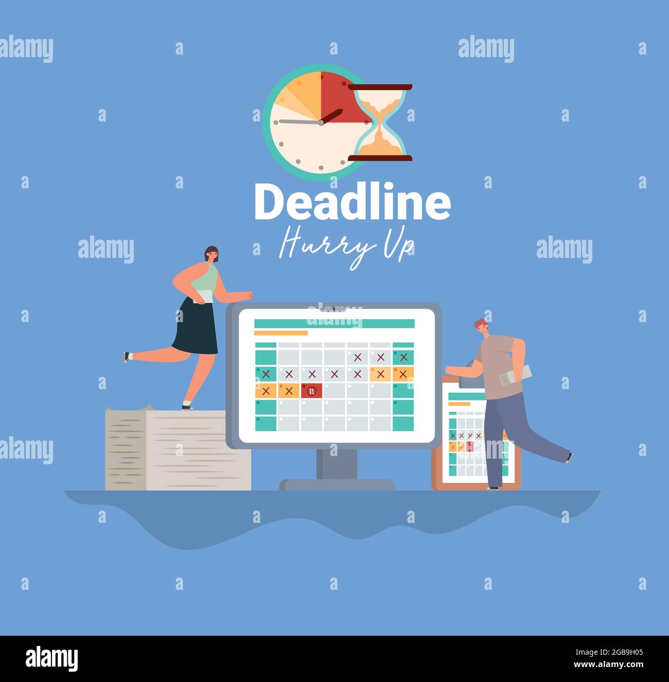 important deadline poster Stock Vector Image & Art - Alamy