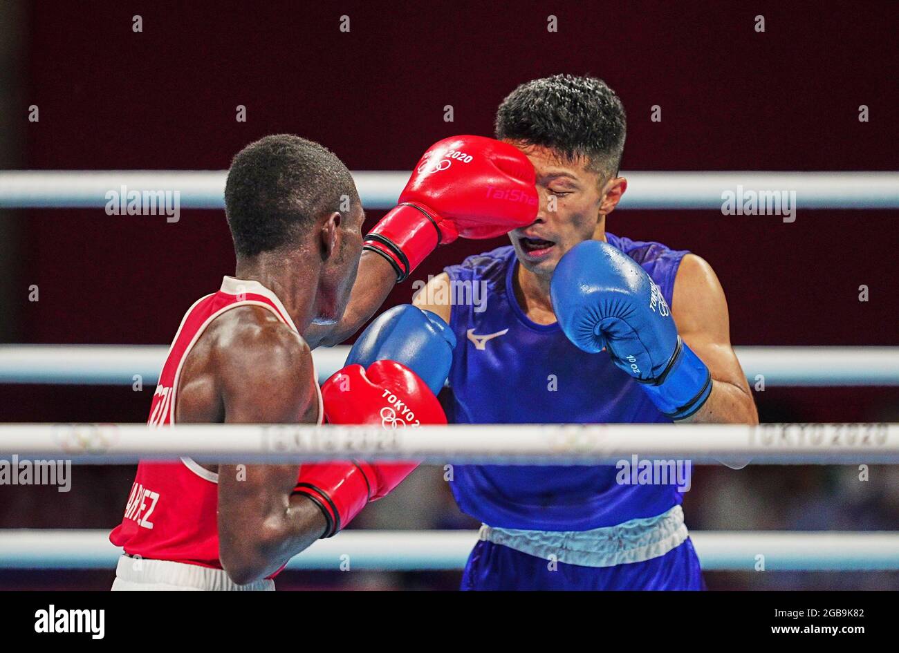 August 3, 2021: Yuberjen Herney Martinez Rivas against Ryomei Tanaka ...