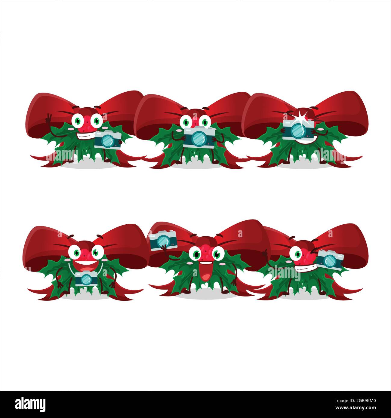 Creative photo of holly Stock Vector Images - Alamy