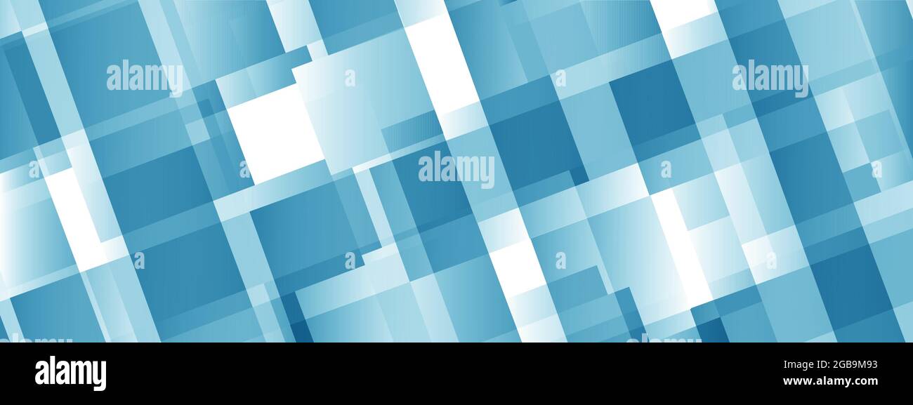 Abstract pattern of squares in blue shades for texture, textiles and ...