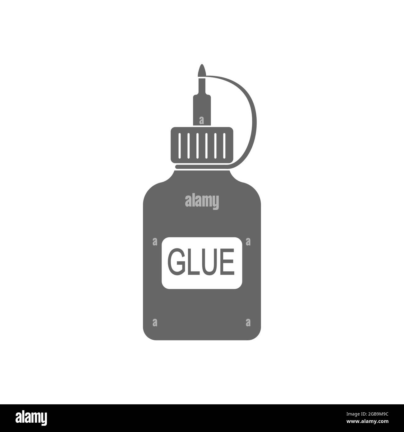 Smear glue Stock Vector Images - Alamy