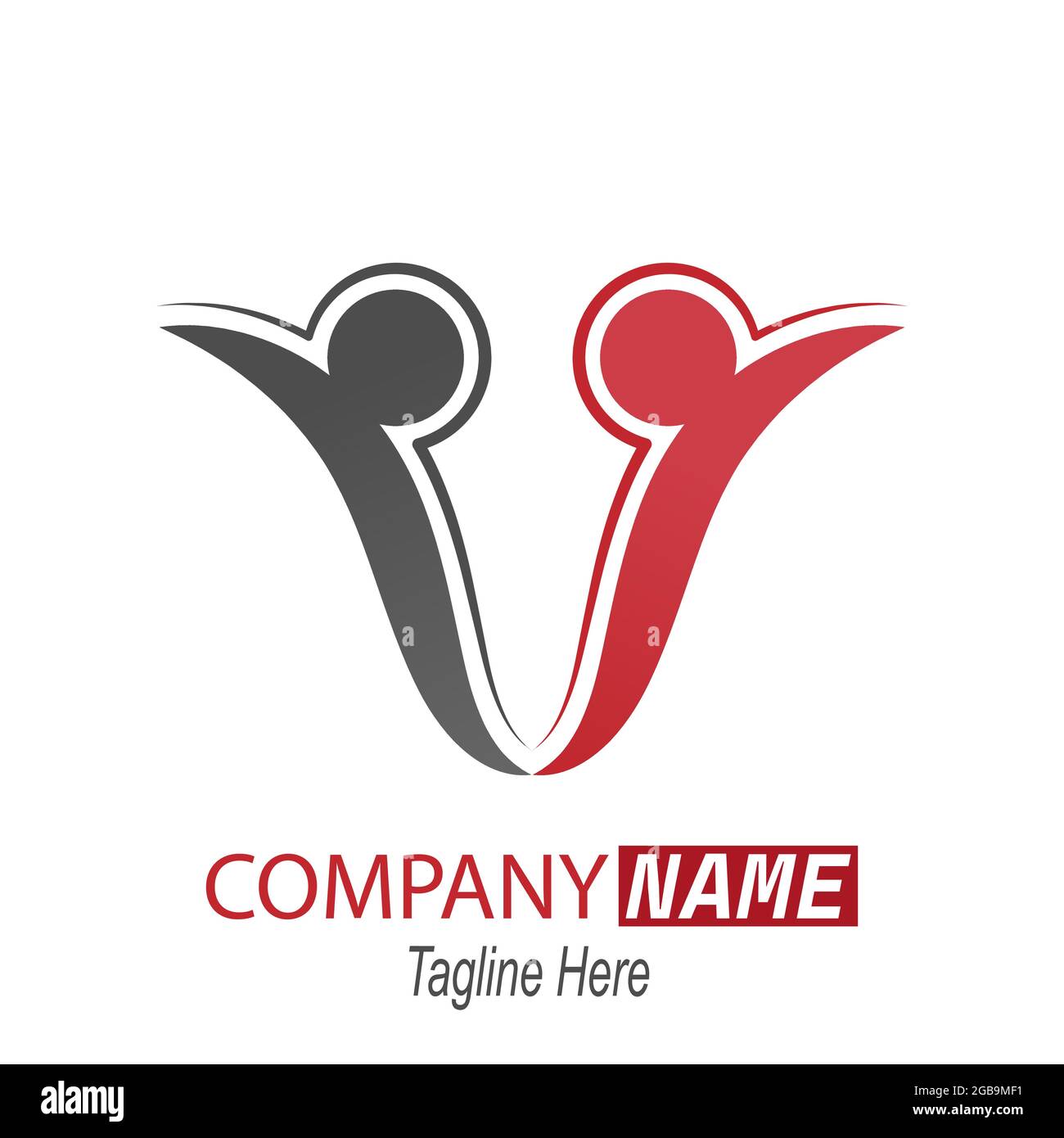 Vector abstract icon for a logo, sticker or brand, for websites and ...