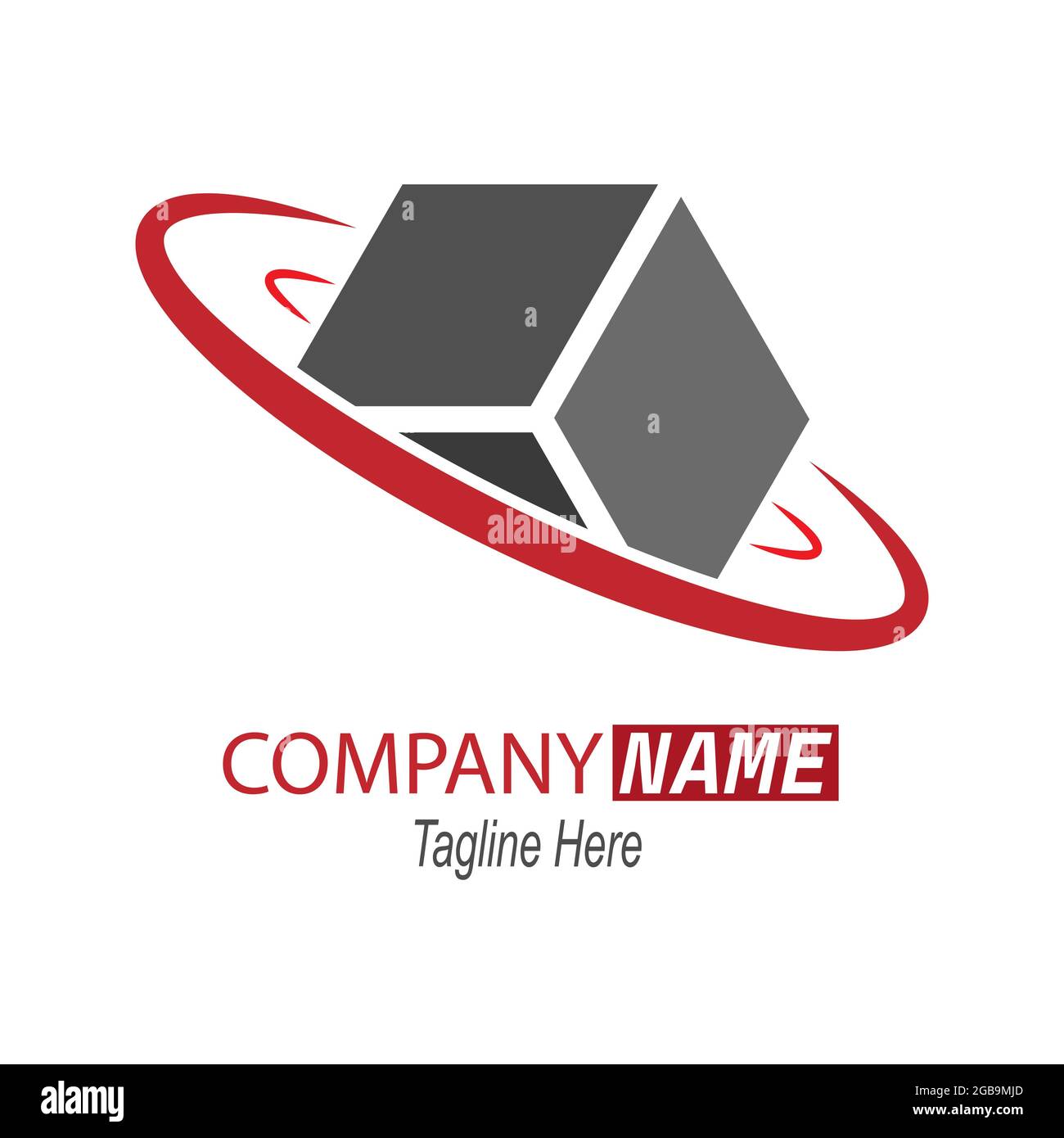 vector cube icon for a logo, sticker or brand for websites ...