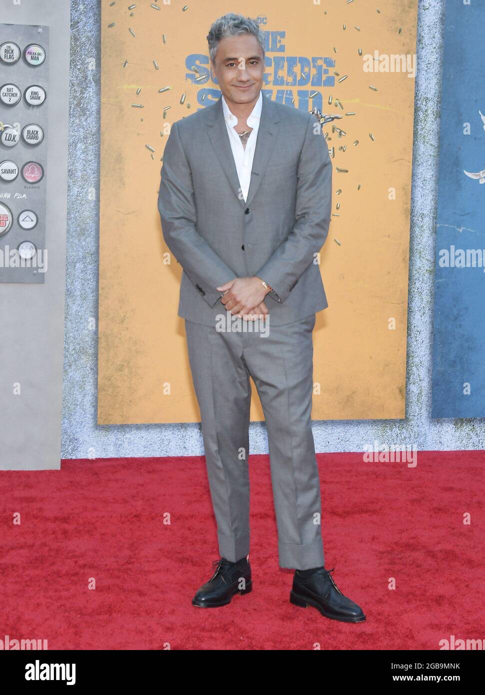 Taika Waititi arrives at THE SUICIDE SQUAD World Premiere held at the ...