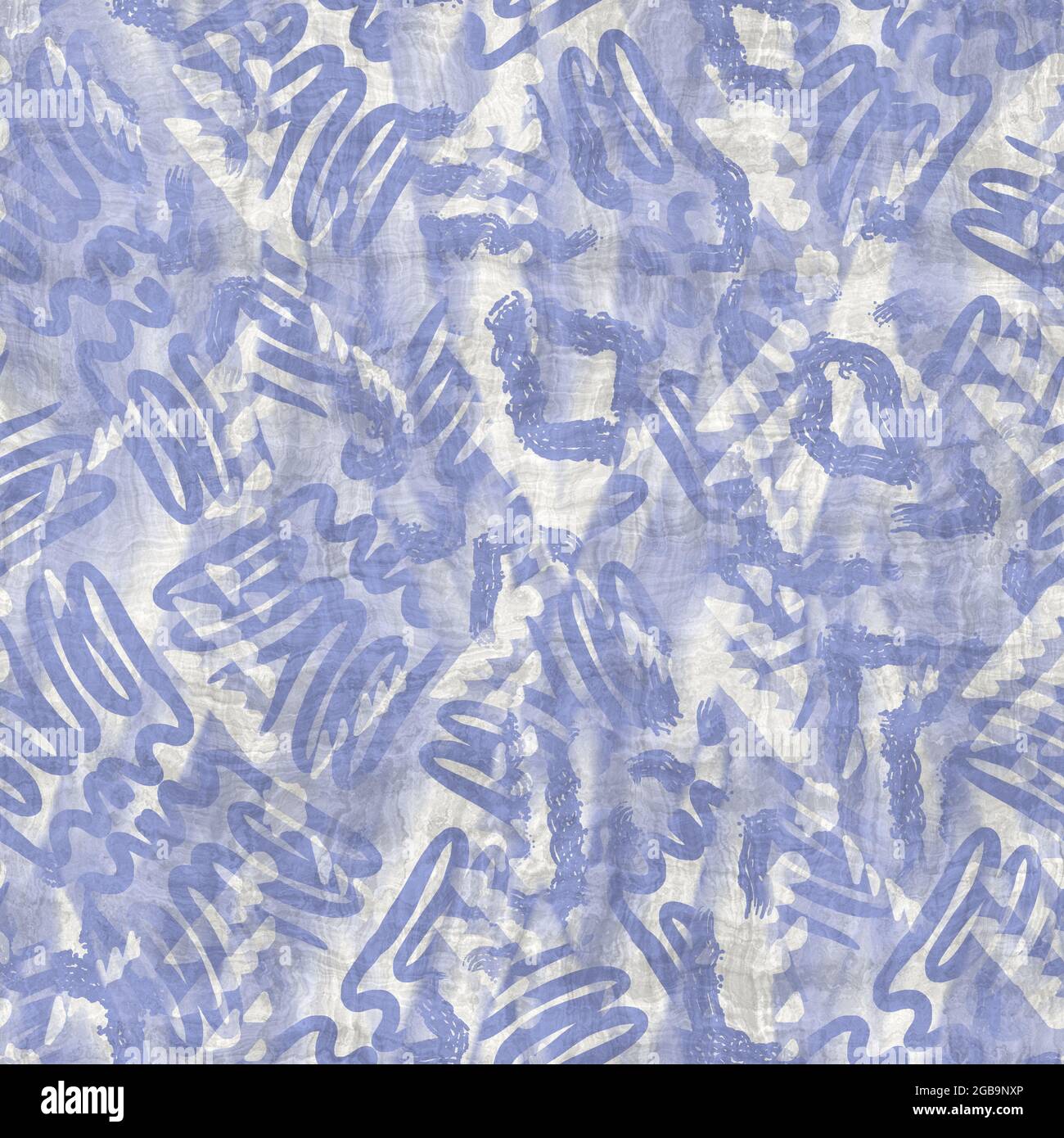 Seamless two tone hand drawn brushed effect pattern swatch Stock Photo ...