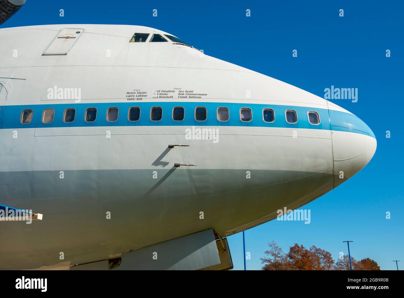 Space Shuttle mounted on Boeing 747 Shuttle Carrier Aircraft on ...