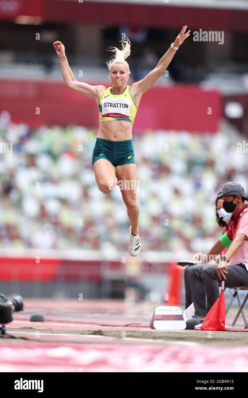 Tokyo, Japan. 3rd Aug, 2021. STRATTON Brooke (AUS) Athletics : Women's ...