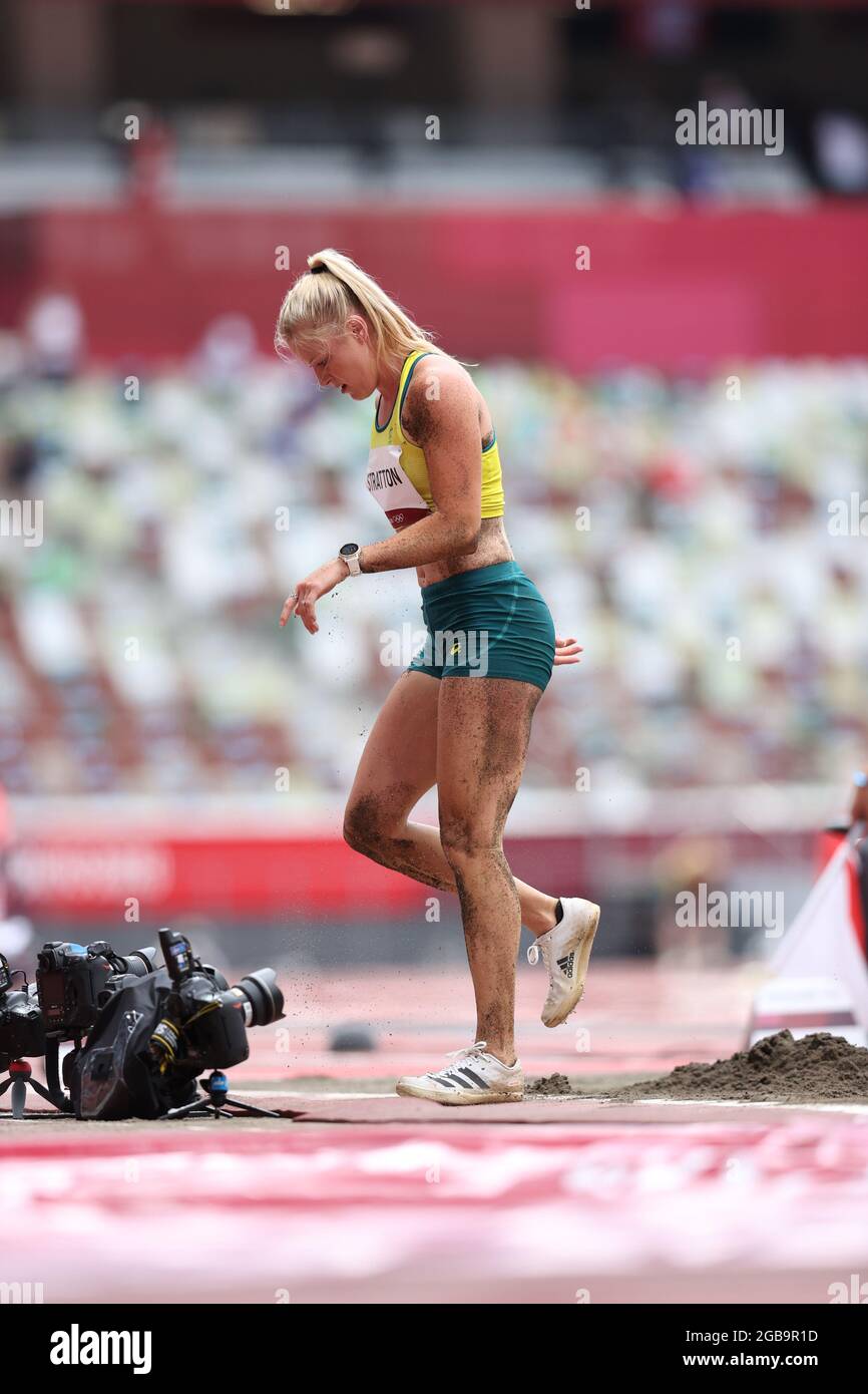 Tokyo, Japan. 3rd Aug, 2021. STRATTON Brooke (AUS) Athletics : Women's ...