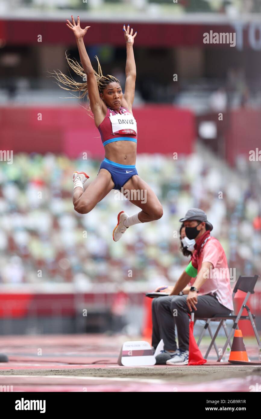 Tokyo, Japan. 3rd Aug, 2021. DAVIS Tara (USA) Athletics : Women's Long ...