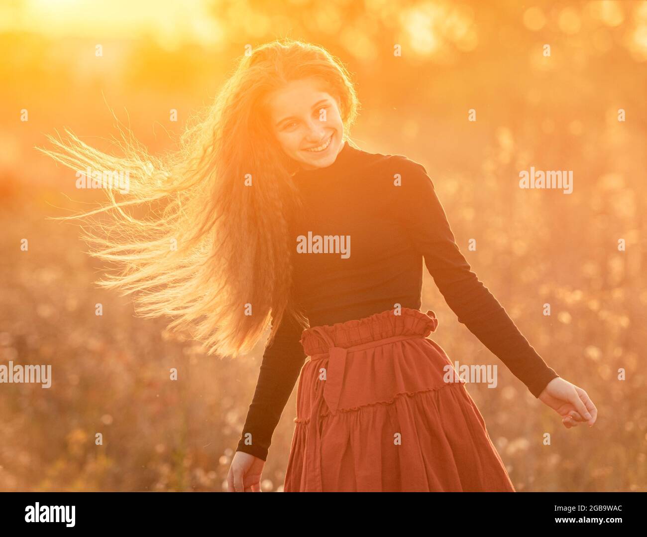 Alone But Happy Girl Cover Photo