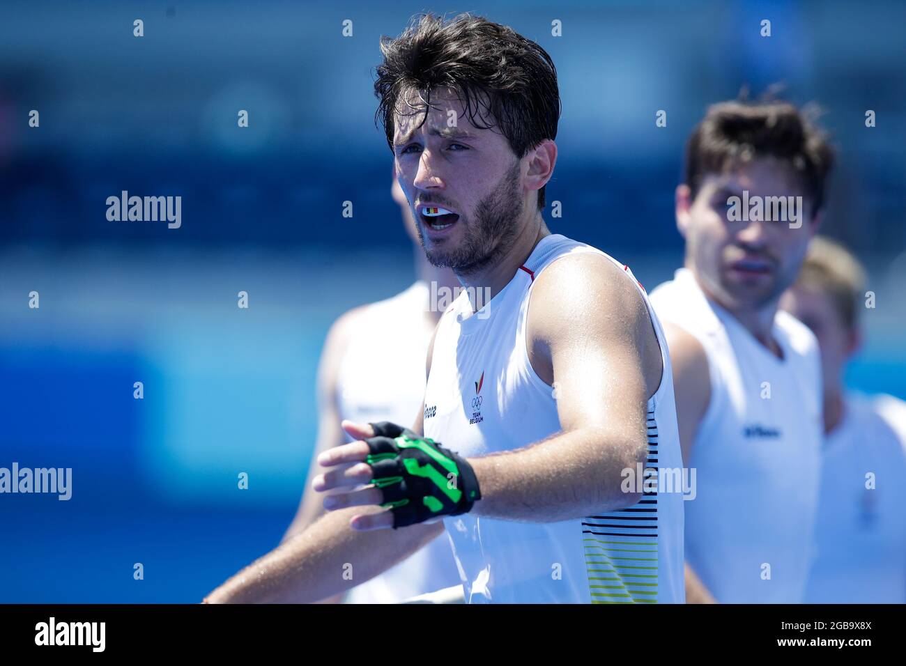 TOKYO, JAPAN - AUGUST 3: Arthur van Doren of Belgium competing on Men's ...