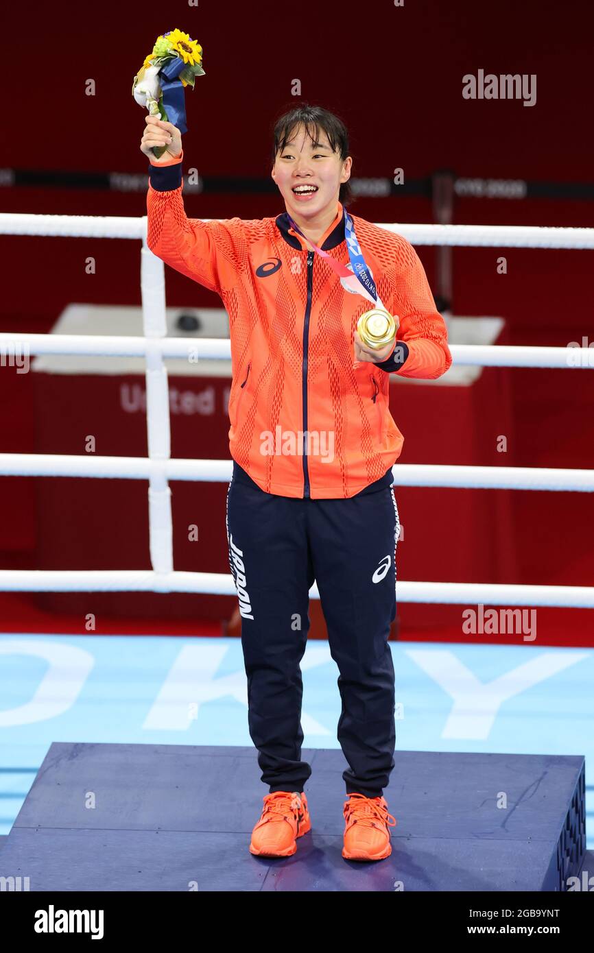 Tokyo, Japan. 3rd August, 2021. Tokyo, Japan. 3rd Aug, 2021. Sena Irie ...