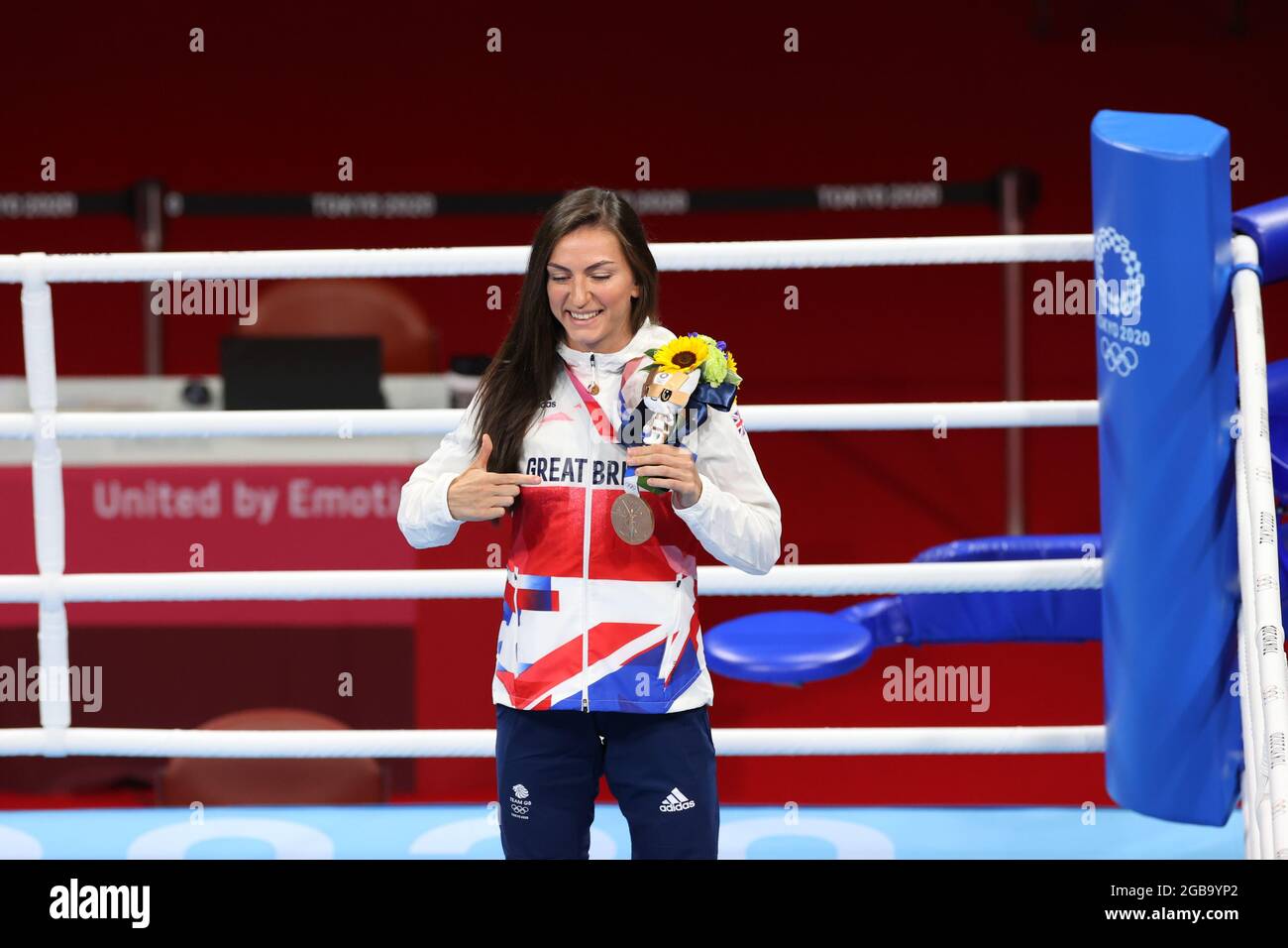 Tokyo, Japan. 3rd Aug, 2021. ARTINGSTALL Karriss bronze medal (GBR ...