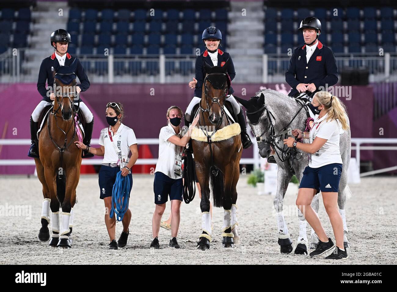 Showjumping arena tokyo hi-res stock photography and images - Alamy