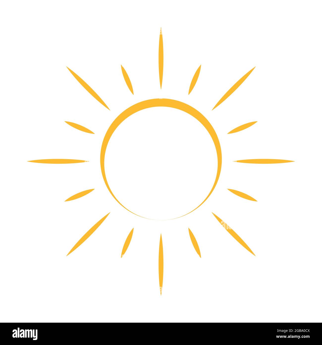 Sun mobile app Stock Vector Images - Alamy