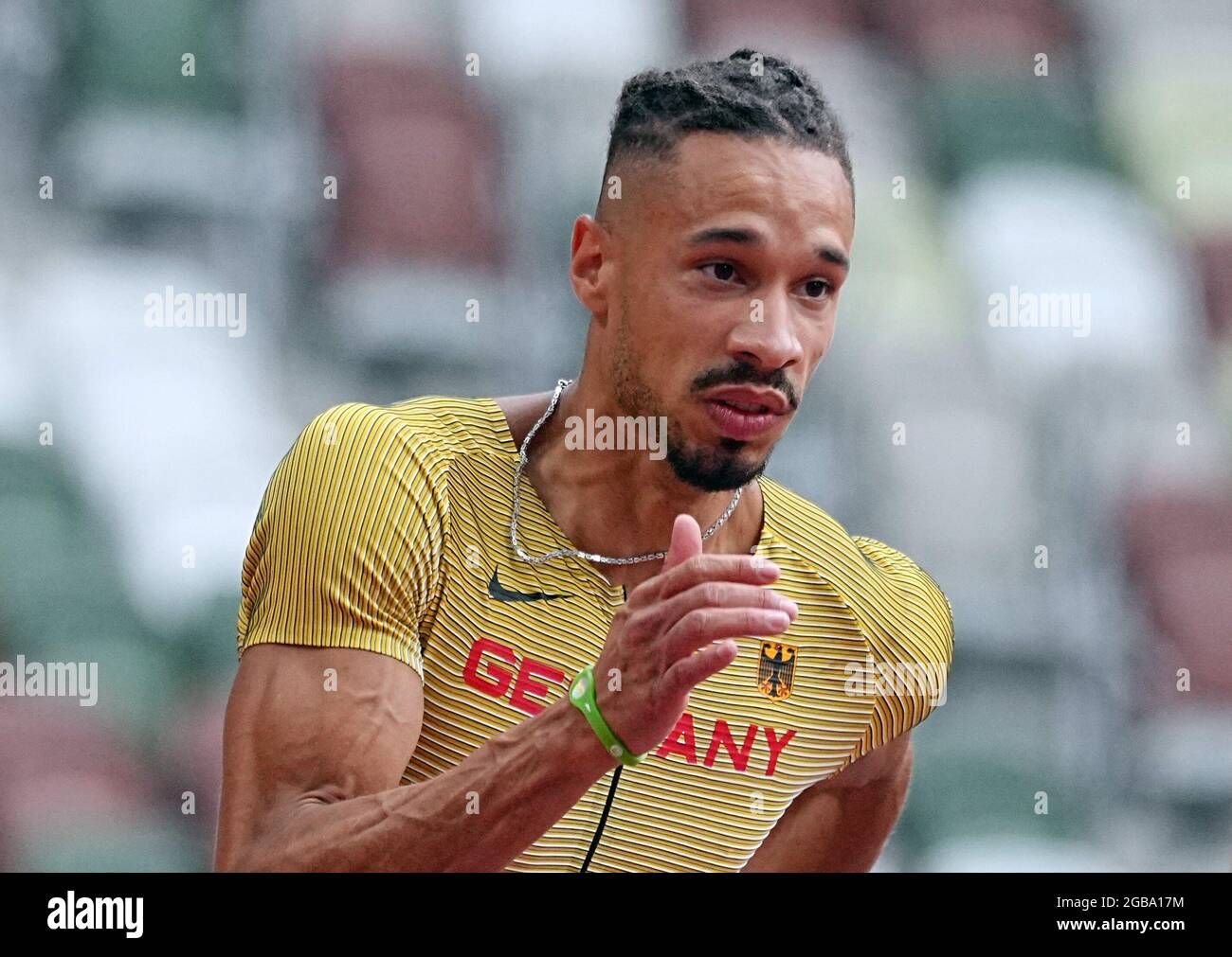 Tokyo, Japan. 03rd Aug, 2021. Athletics: Olympics, men, 200 m, heats at ...