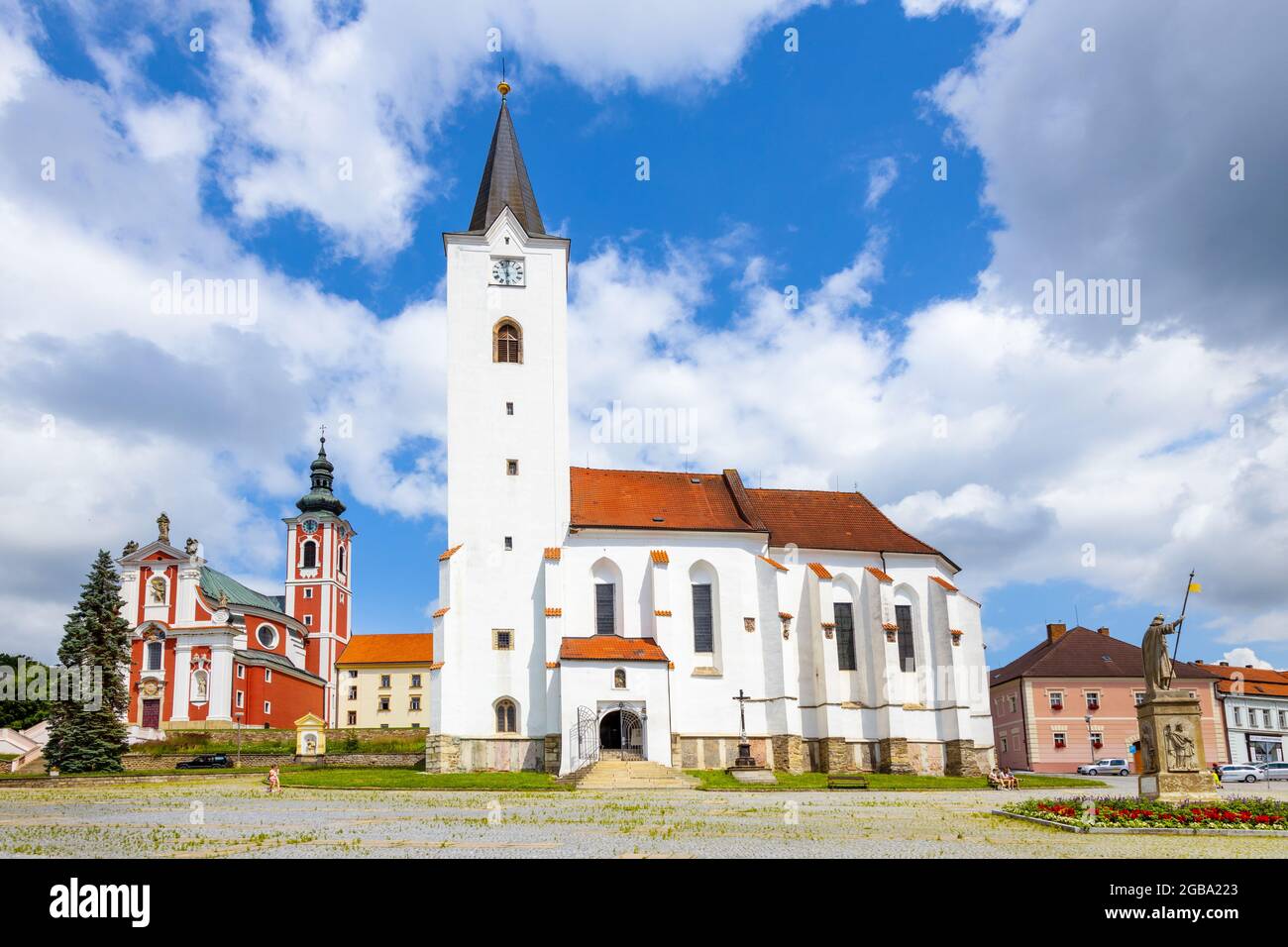Kostel sv. Michaela, Pacov, kraj Vysocina, Ceska republika / st Michael ...