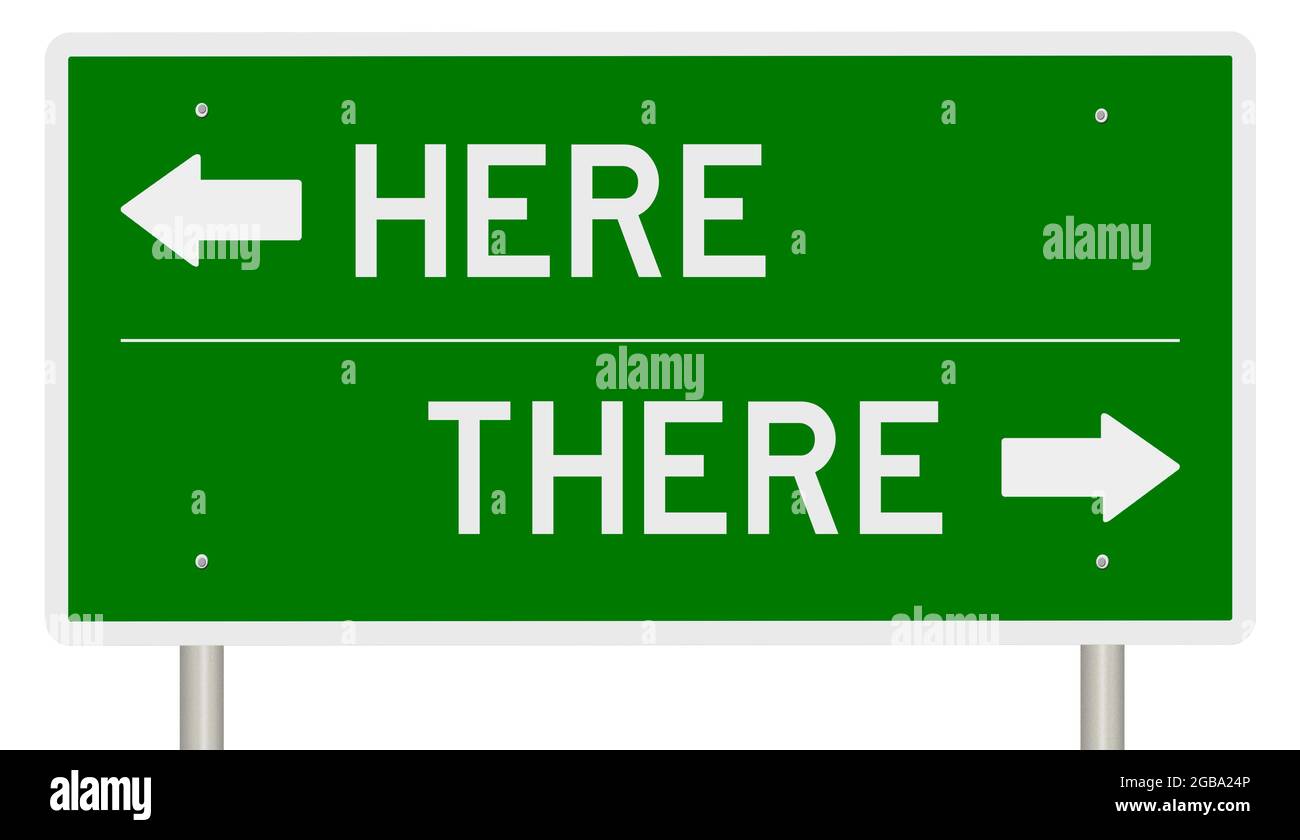 Road sign showing a crossroads or decision point Stock Photo - Alamy