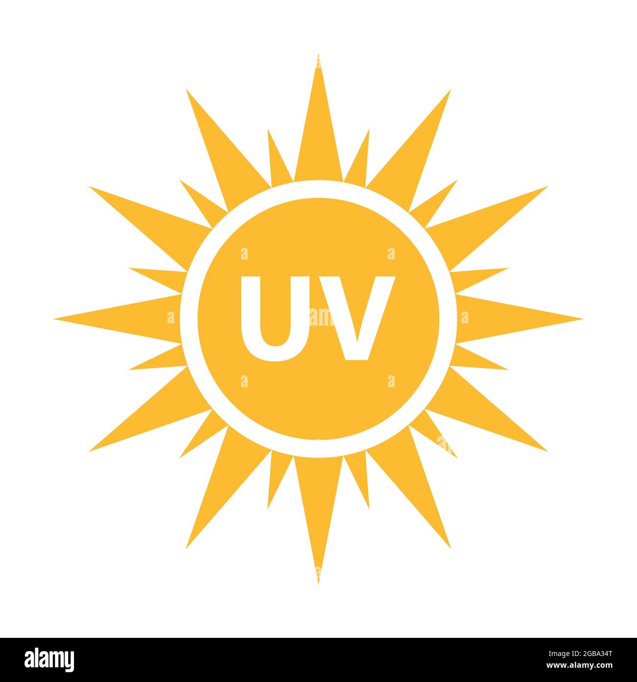 Sun icon vector. Summer pictogram. Sunlight symbol Stock Vector Image ...
