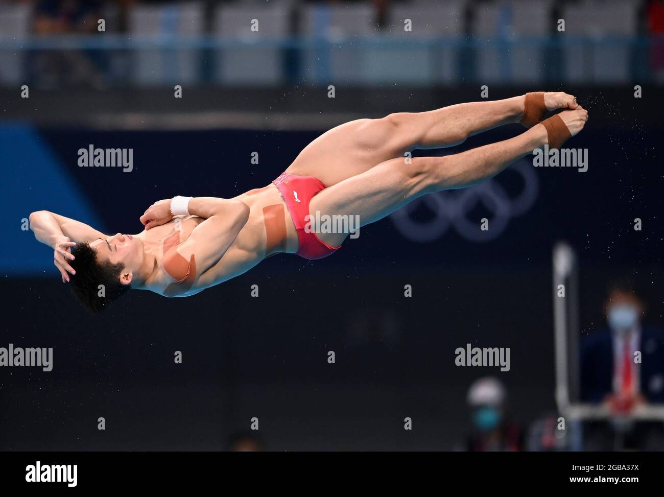 Tokyo, Japan. 3rd Aug, 2021. Wang Zongyuan of China competes during the ...