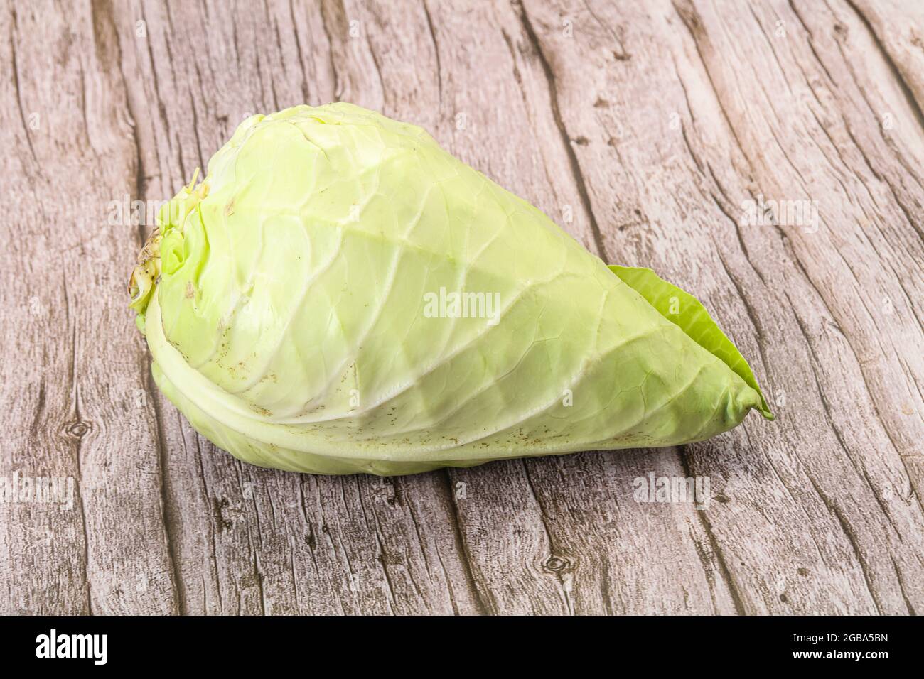 Cone cabbage for dietary and vegan cuisine Stock Photo - Alamy