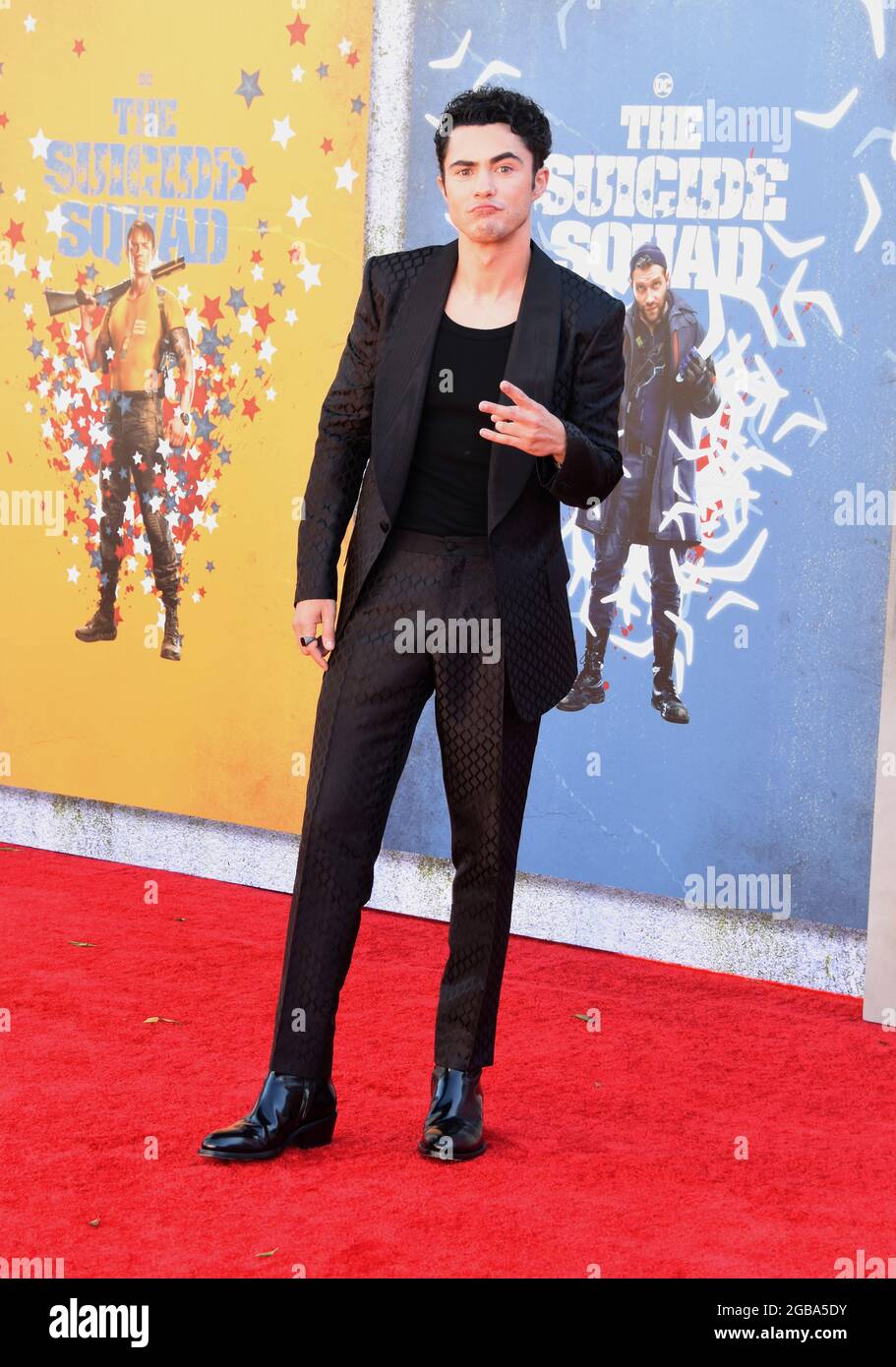 Los Angeles, California, USA 2nd August 2021 Actor Darren Barnet ...