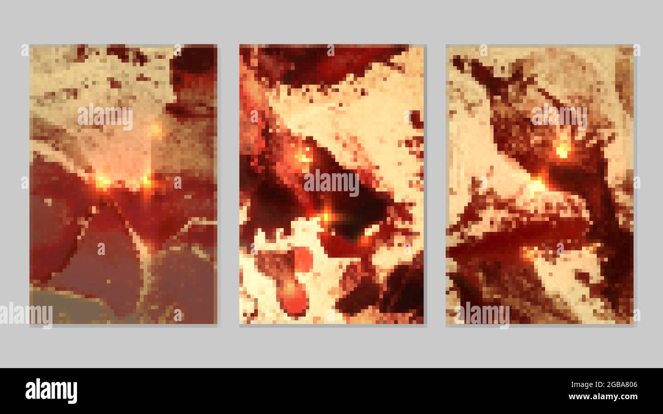 Metallic ruby Stock Vector Images - Alamy