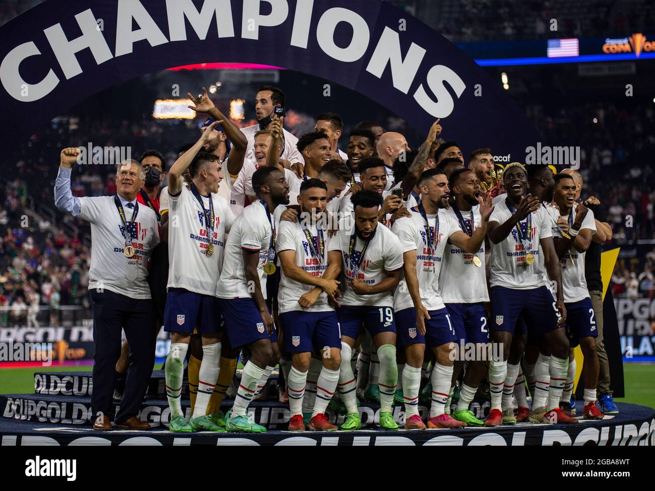 Soccer podium hi-res stock photography and images - Alamy