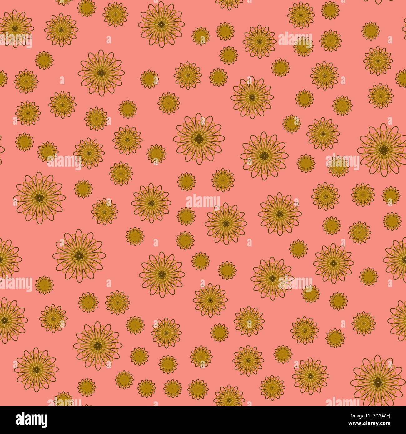 Pink seamless pattern for print or web design Stock Vector Image & Art ...