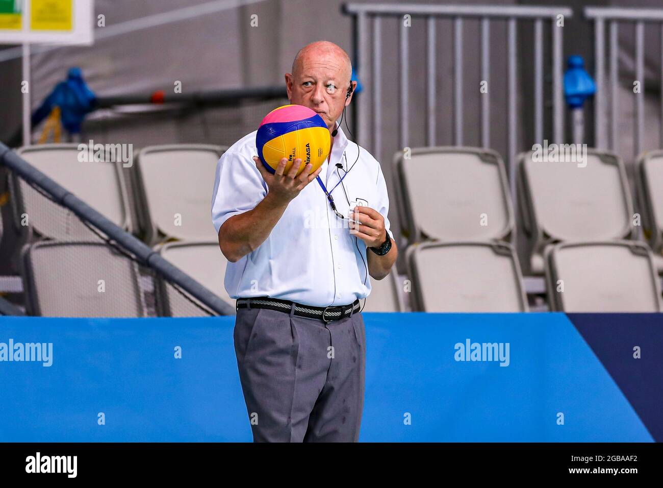 TOKYO, JAPAN - AUGUST 3: referee Michael Goldenberg (USA) during the ...