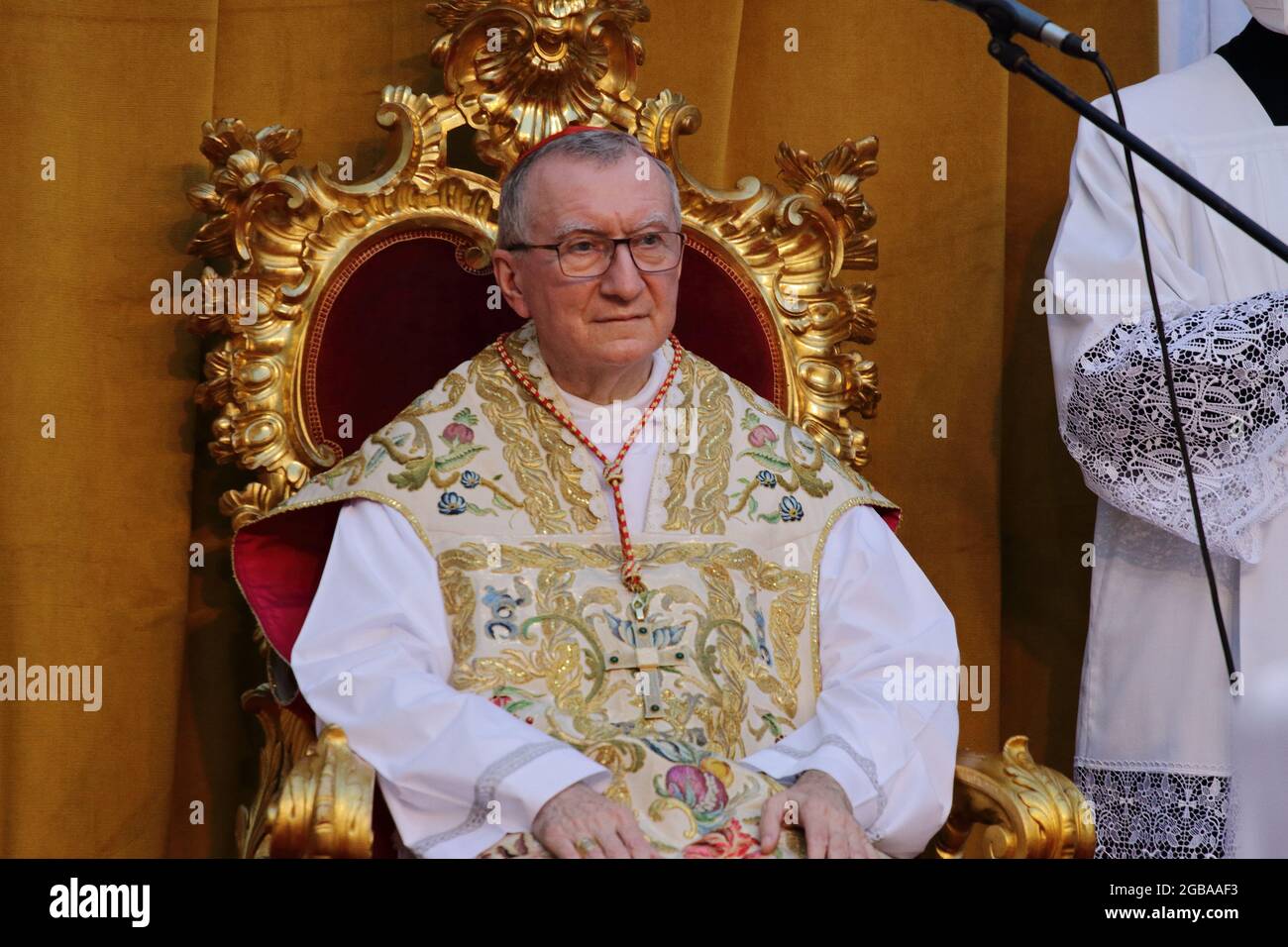 The Vatican Secretary of State, Cardinal Pietro Parolin, visited the ...