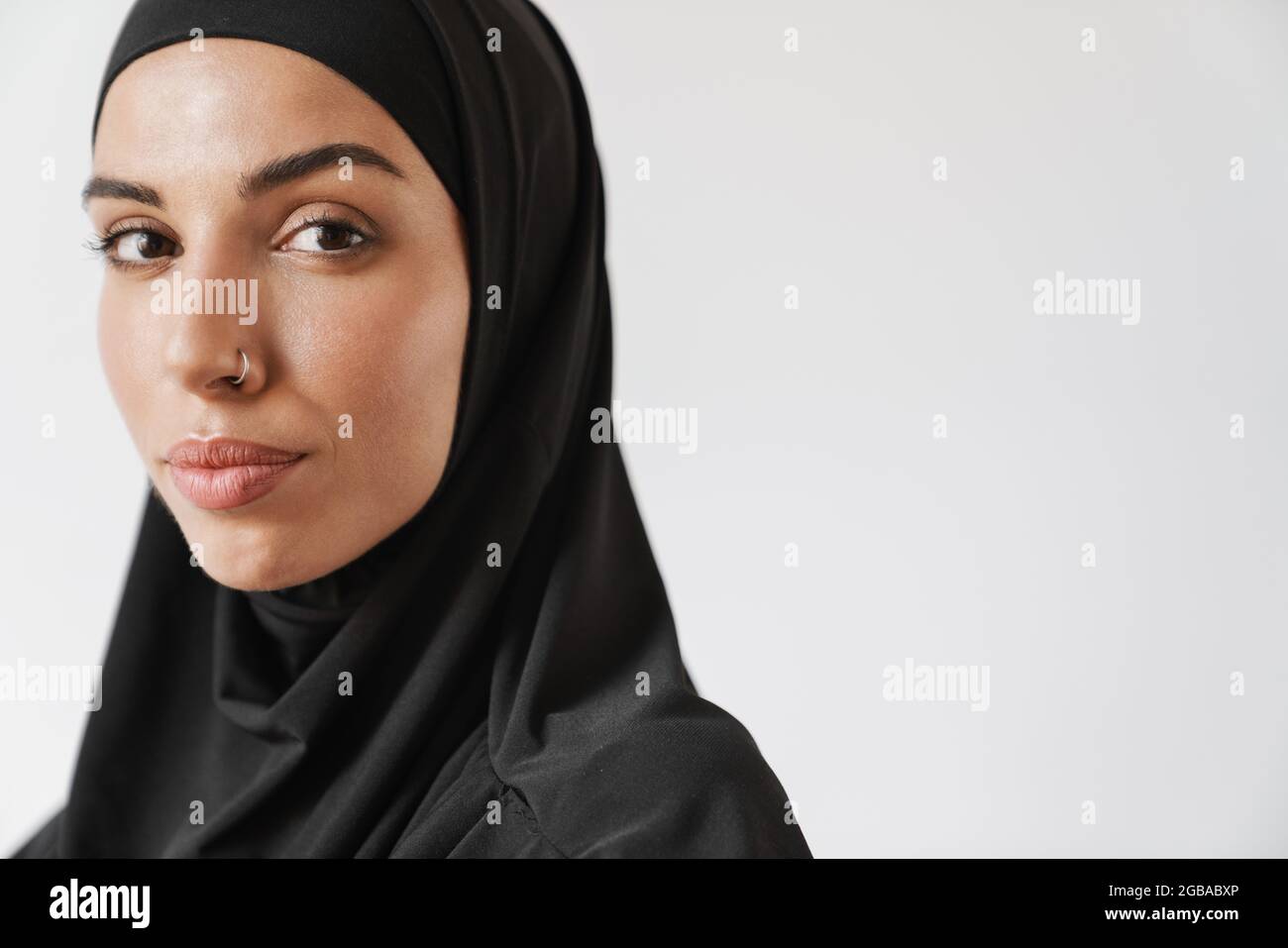 Close up view arabian woman hi-res stock photography and images - Alamy