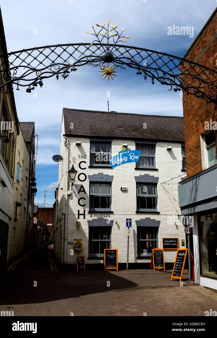 Butchers Row, Banbury, Oxfordshire, England, UK Stock Photo - Alamy