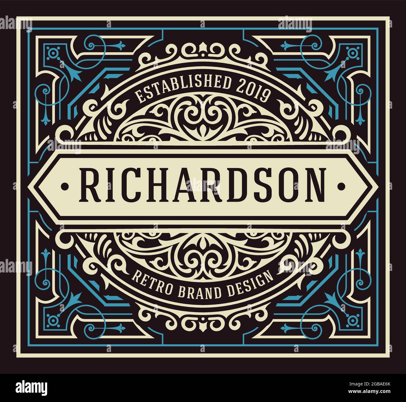 Western card with vintage style Stock Vector Image & Art - Alamy