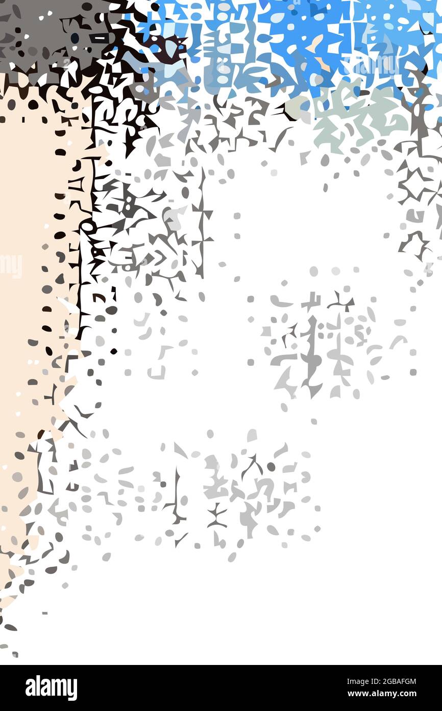 Brown and white background. Abstract vector. Modern geometric design ...