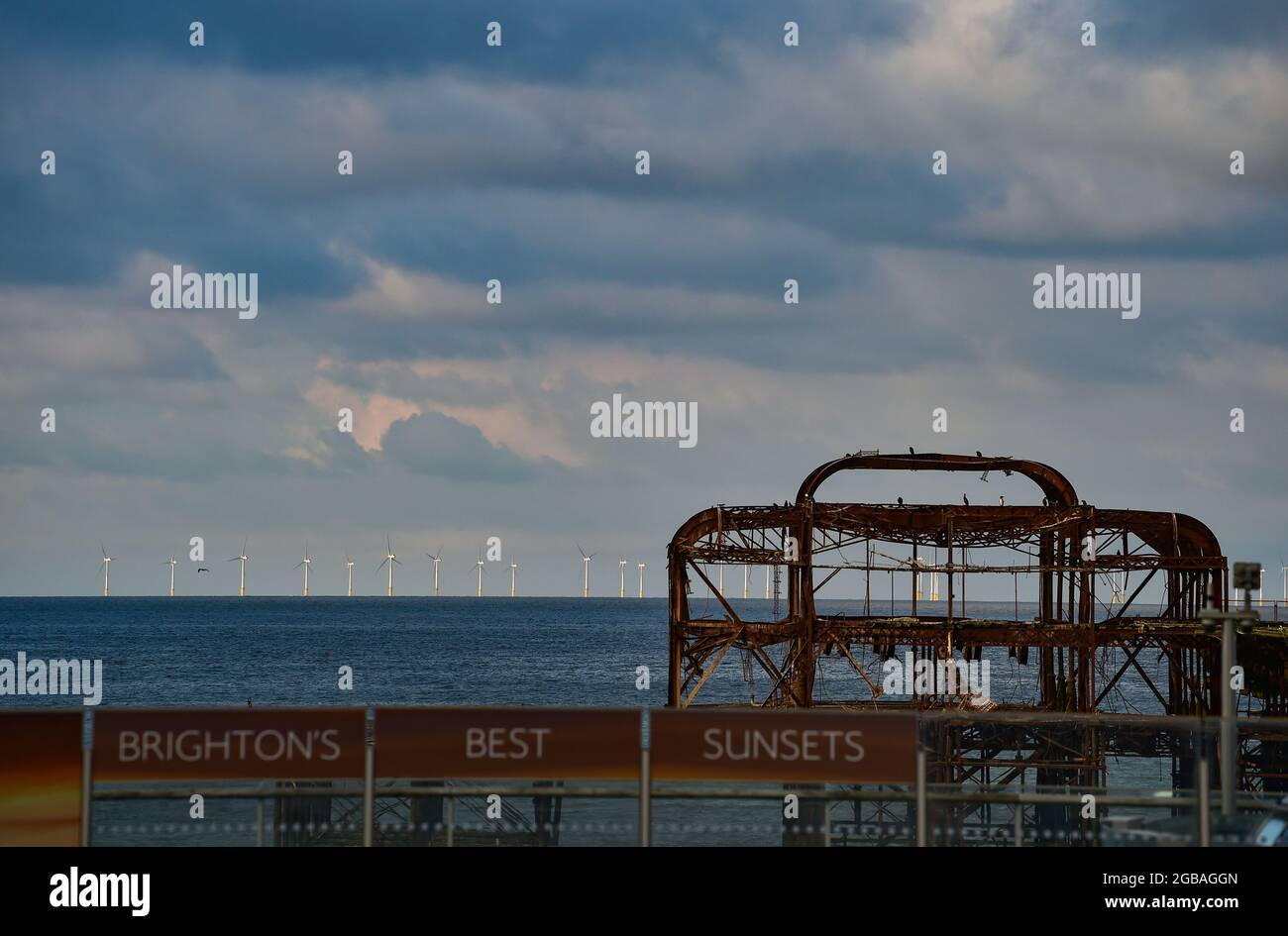 Uk wind farms 2021 hi-res stock photography and images - Alamy