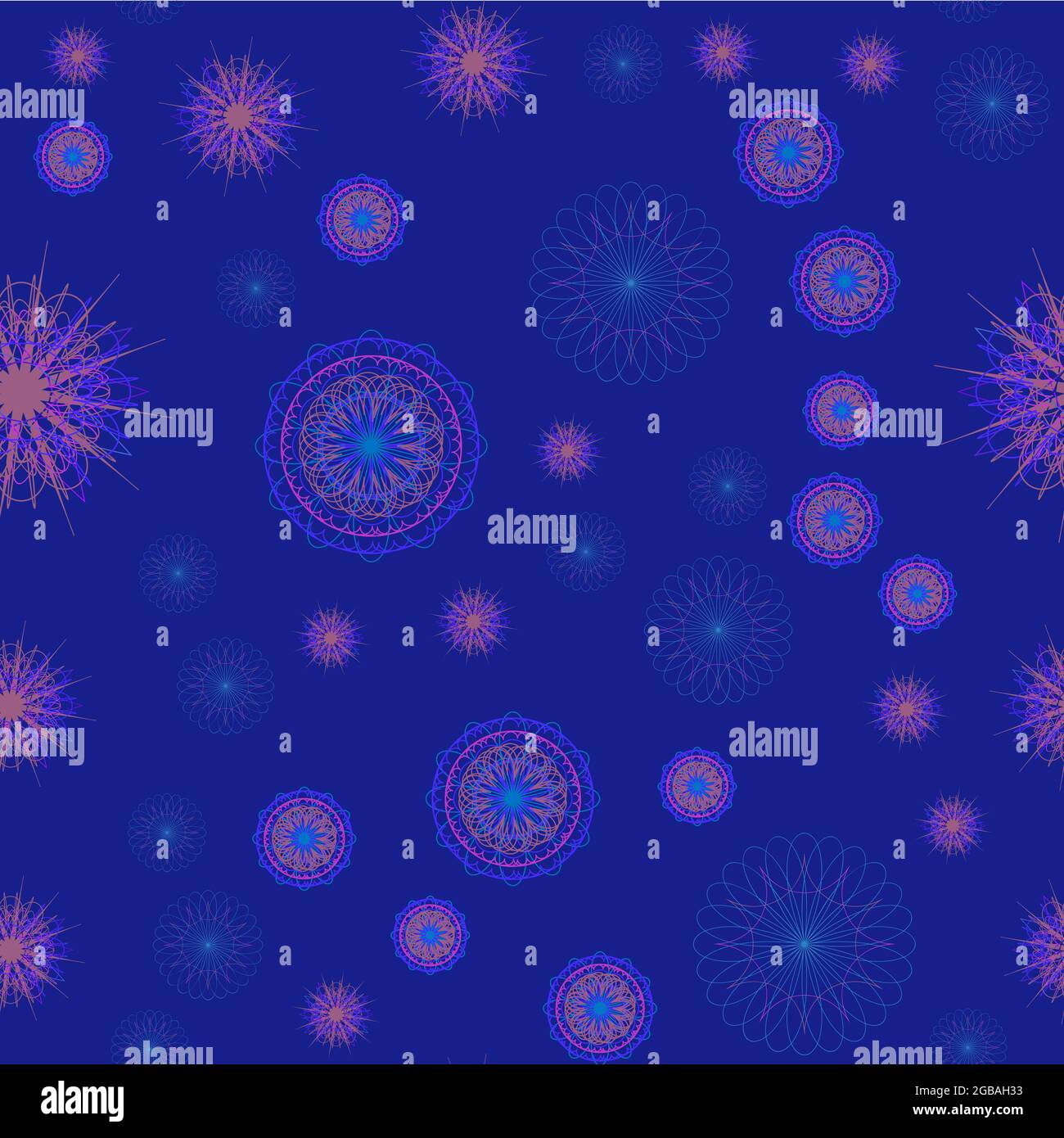 Blue violet seamless pattern for print or web Stock Vector Image & Art ...