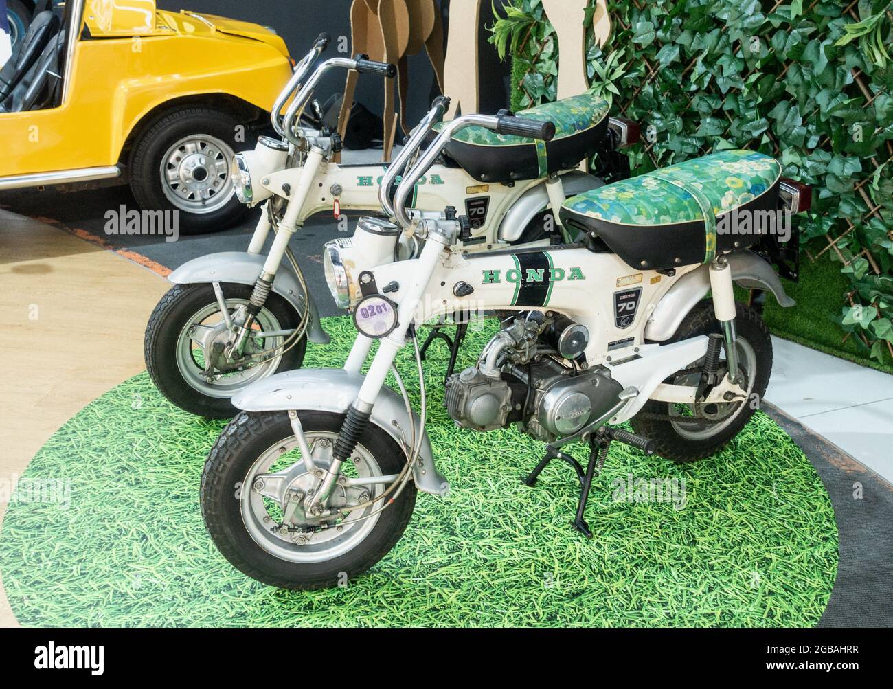 Honda 70 motorbikes Stock Photo - Alamy