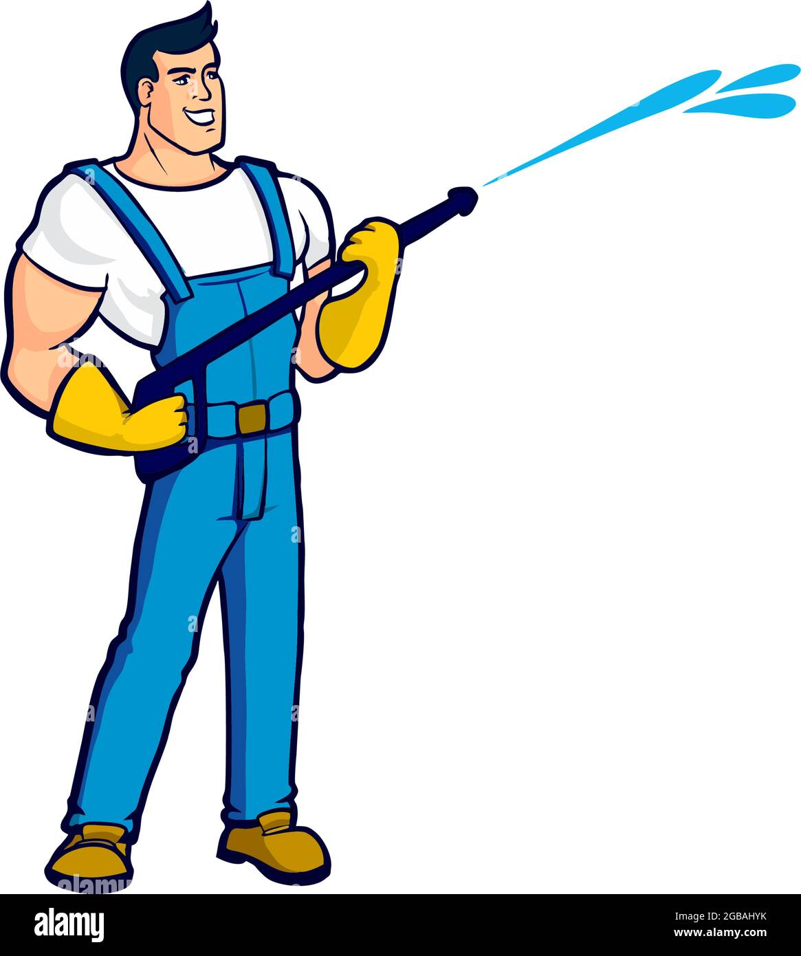 Pressure washer Cut Out Stock Images & Pictures - Alamy