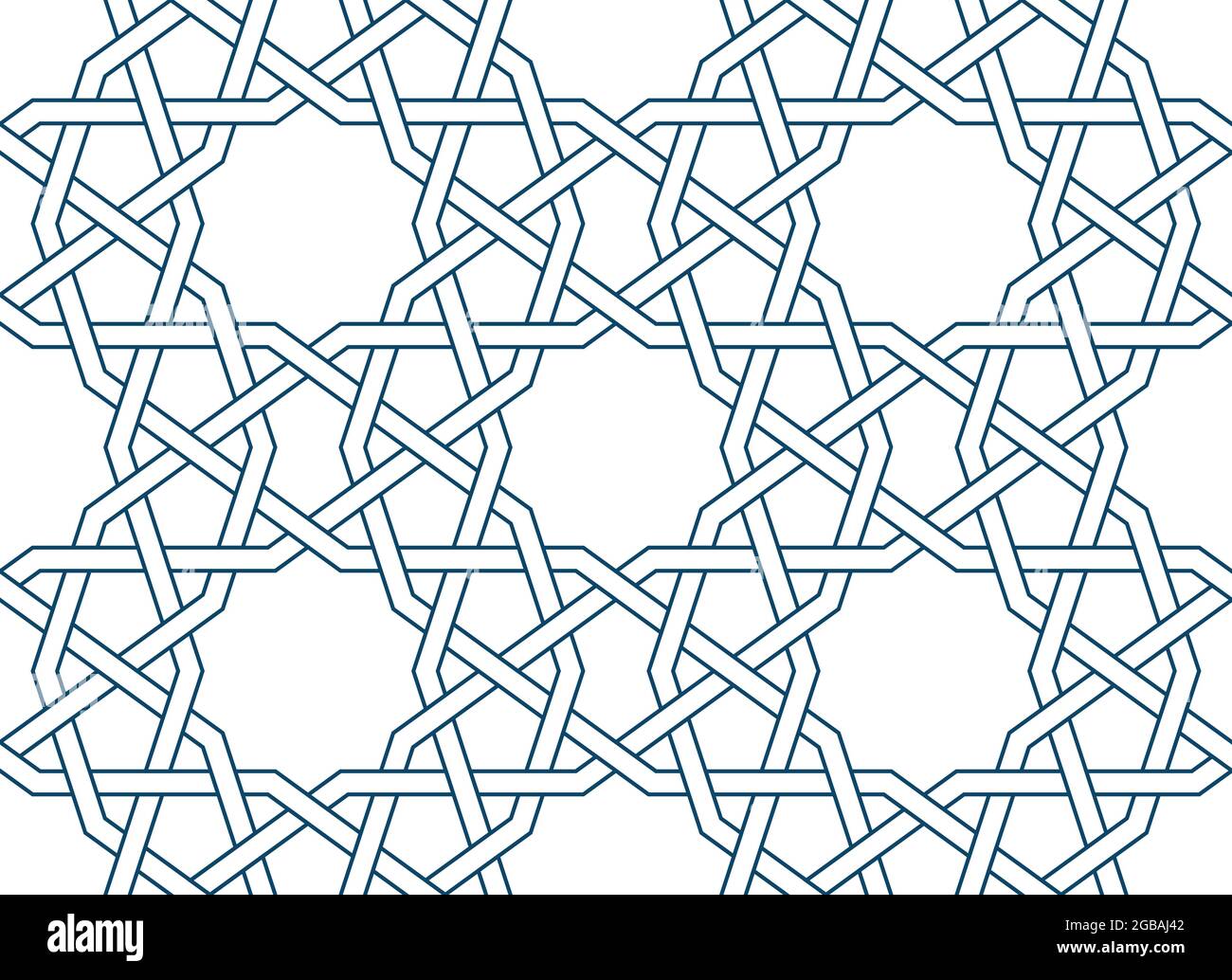 Persian geometric Islamic pattern of Ramadan cards Stock Vector Image ...