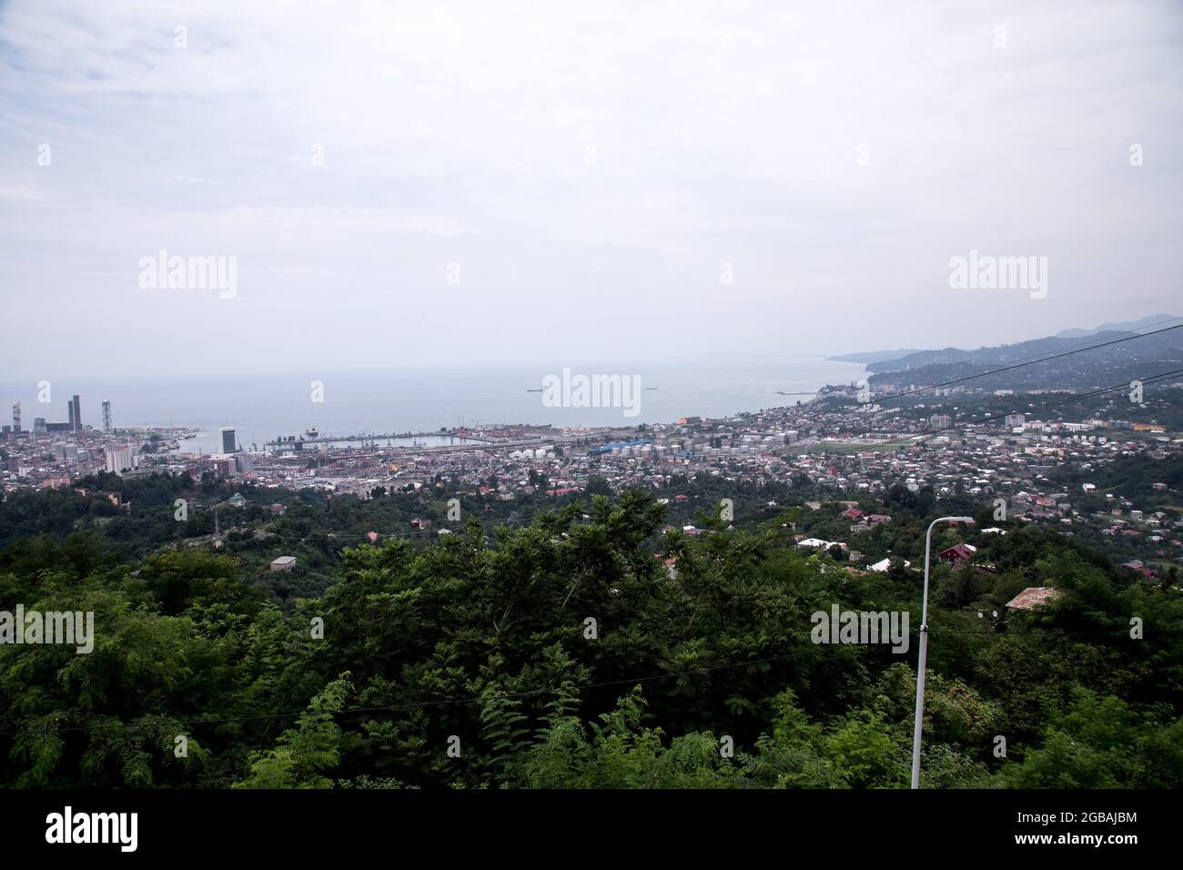 Panorama view downtown batumi hi-res stock photography and images - Alamy