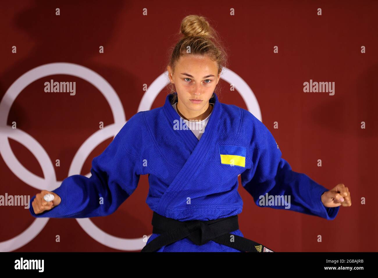 Tokyo, Japan. 24th July, 2021. Bilodid Daria (UKR) Judo : Women's -48kg ...