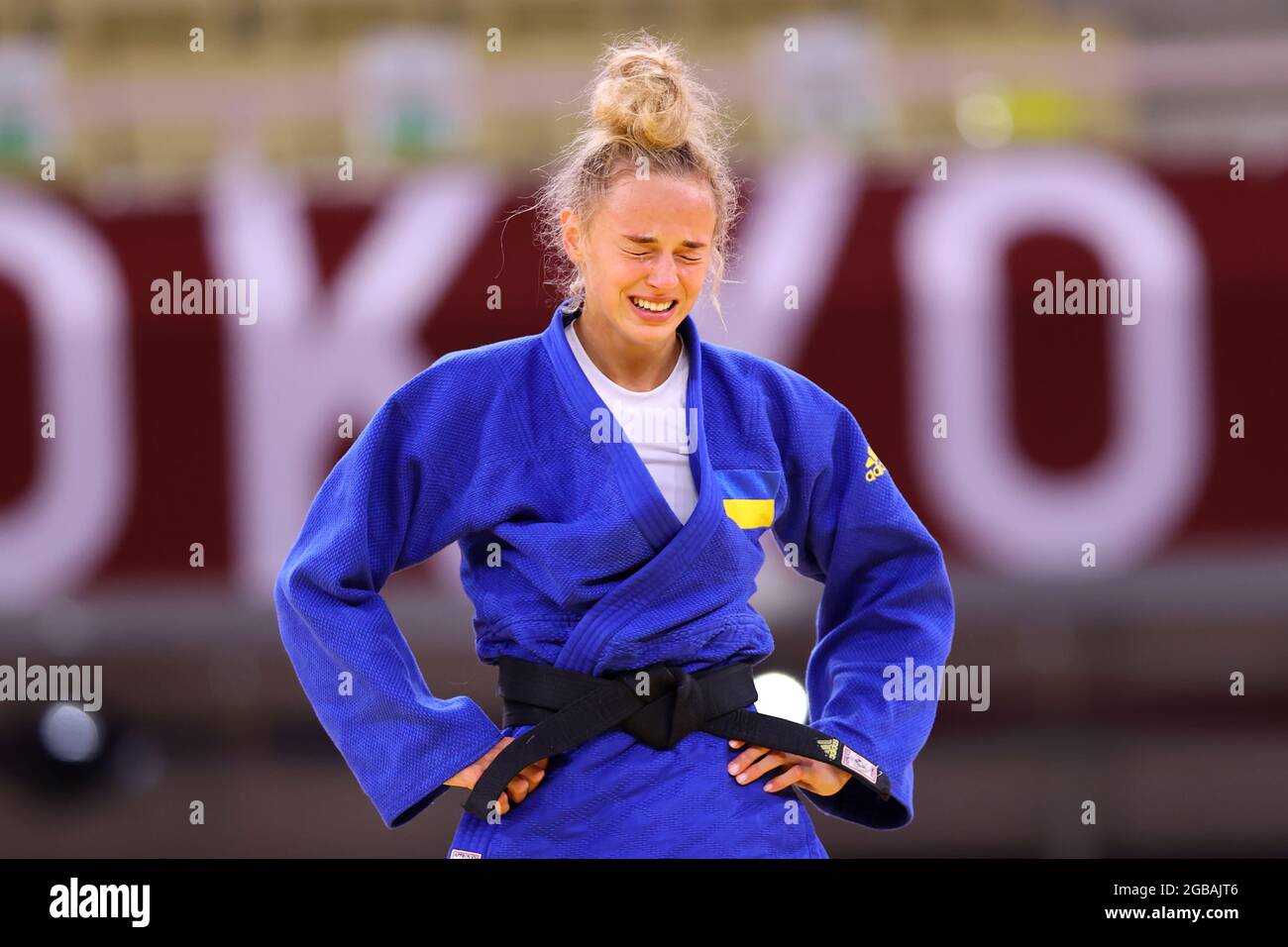 Tokyo, Japan. 24th July, 2021. Bilodid Daria (UKR) Judo : Women's -48kg ...