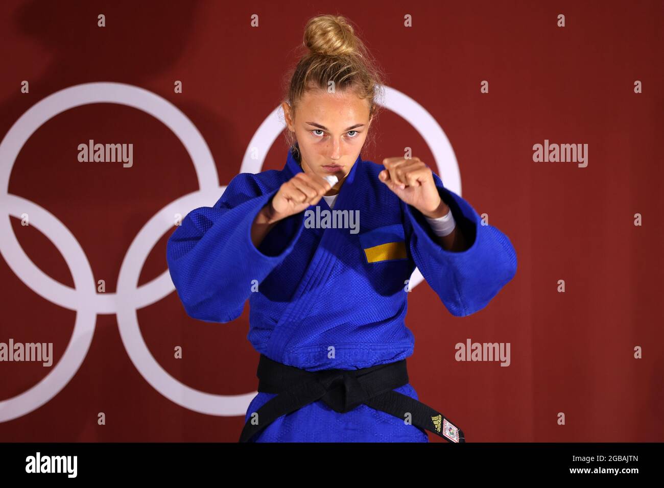 Tokyo, Japan. 24th July, 2021. Bilodid Daria (UKR) Judo : Women's -48kg ...