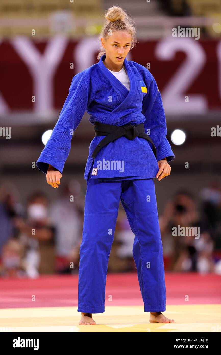 Tokyo, Japan. 24th July, 2021. Bilodid Daria (UKR) Judo : Women's -48kg ...