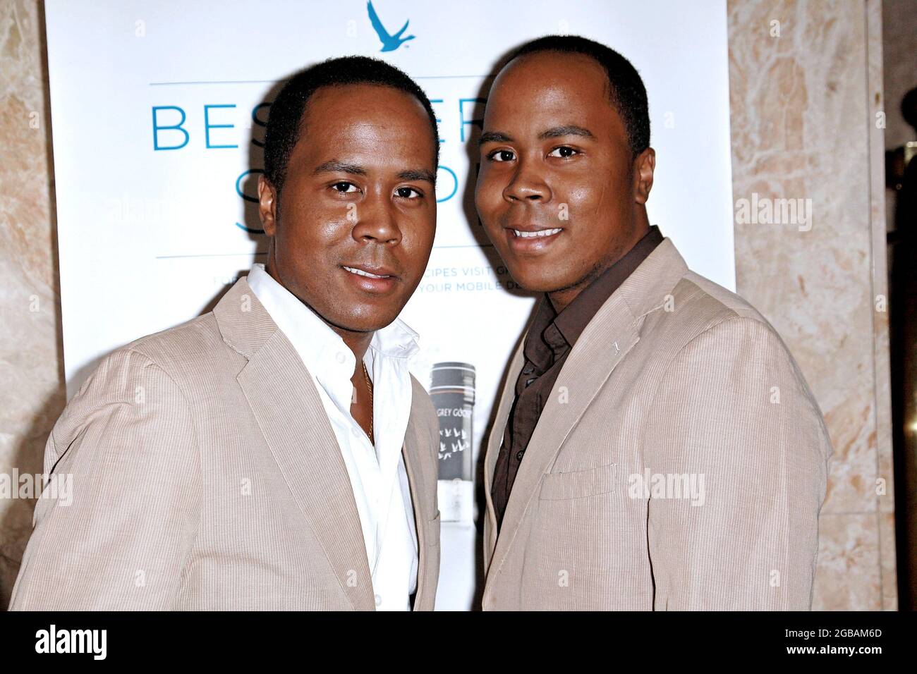 New York, NY, USA. 1 April, 2011. Antoine Von Boozier, and, Andre Von ...