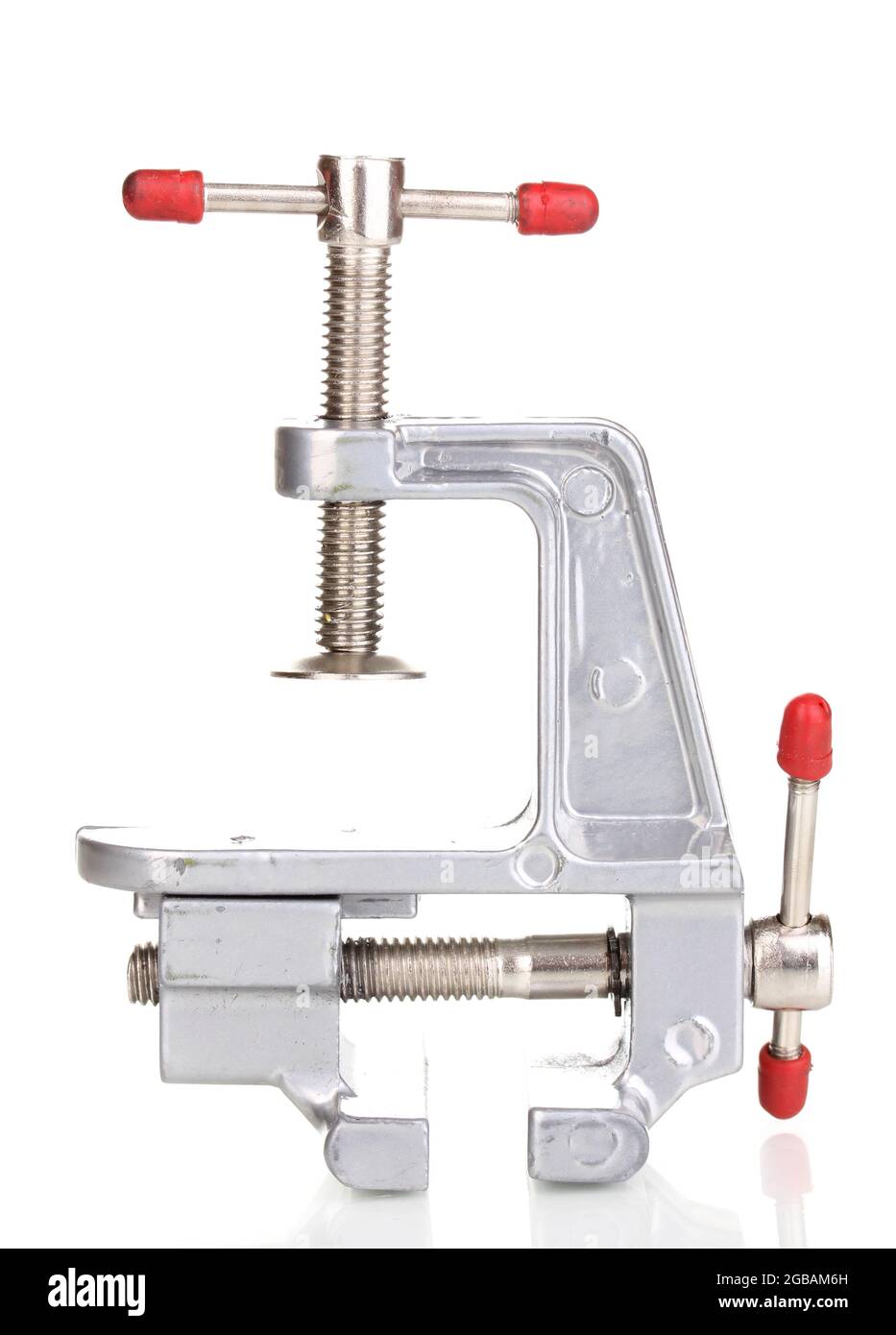 Vice isolated on white Stock Photo - Alamy